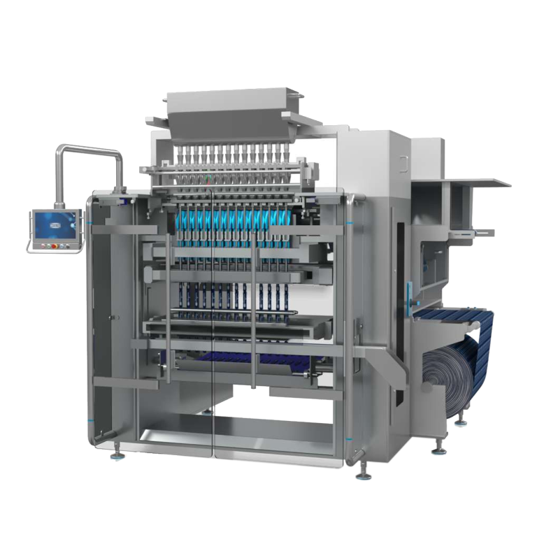 Packaging free flowing powders